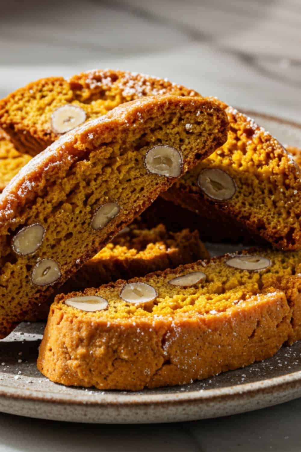 Crispy Pumpkin Walnut Biscotti: Fall's Best Coffee Treat